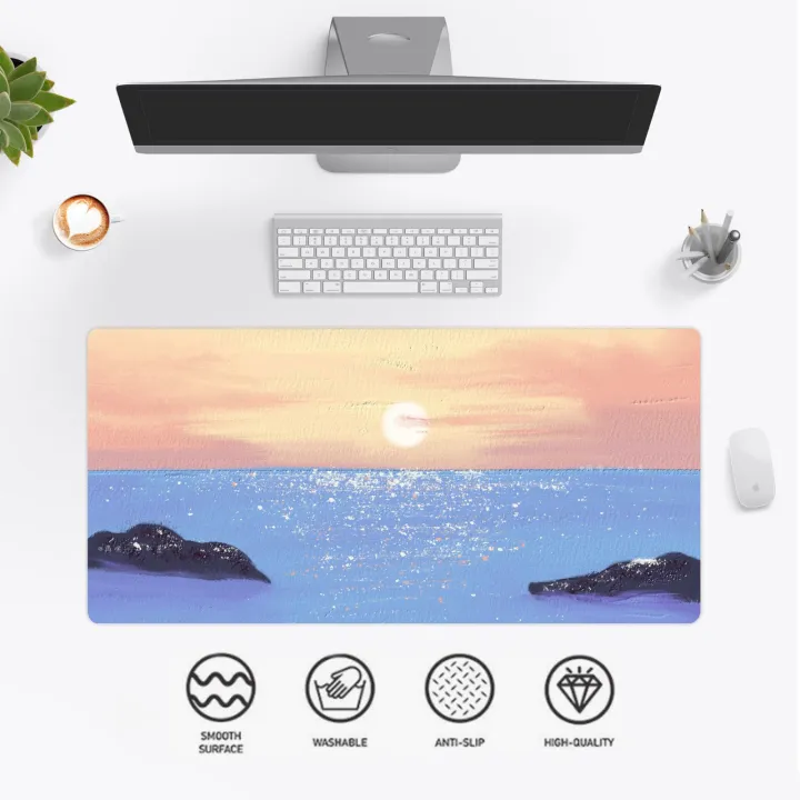 90x40cm Large Simple Aesthetic landscape snow mountain oil painting ...