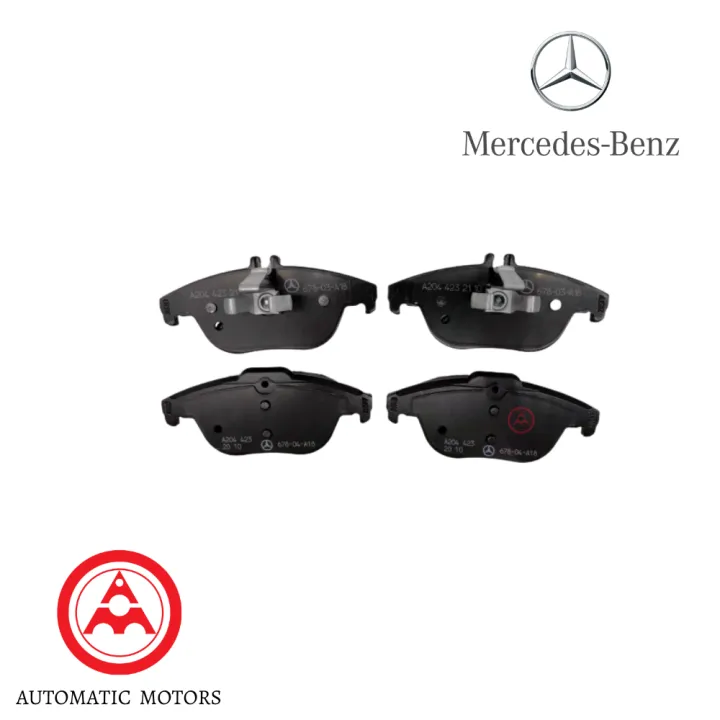 Original Mercedes Benz Rear Brake Pad Set W204 W207 0064206120 ...