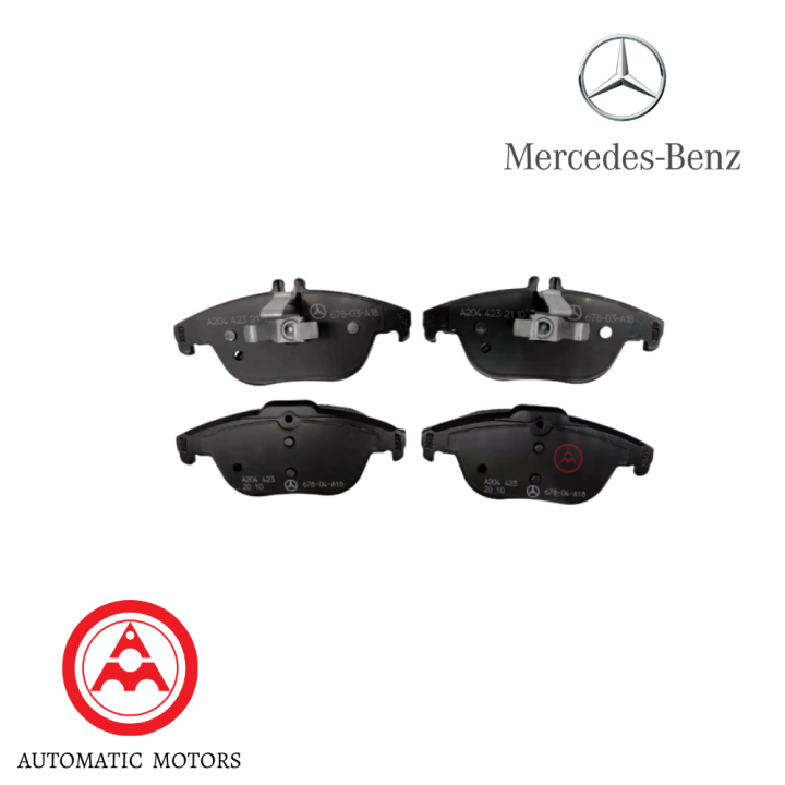 Original Mercedes Benz Rear Brake Pad Set W204 W207 0064206120 ...