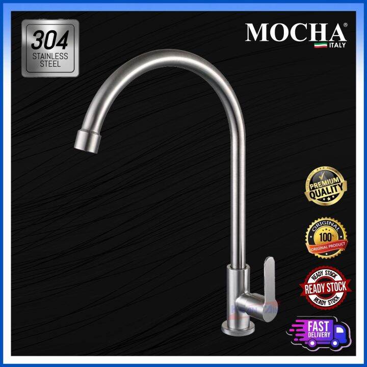 MOCHA M5529SS Pillar Mounted Sink Tap Stainless Steel 304 | Lazada