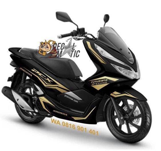 Lis PCX Hitam Doff Black Minimals Terlaris CSPC09 | Lazada Indonesia