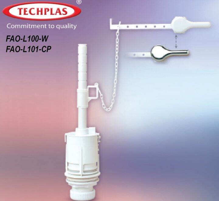 Techplas L100 Lever Flushing Cistern Accesories(WITH HANDLE) TECHPLAS ...