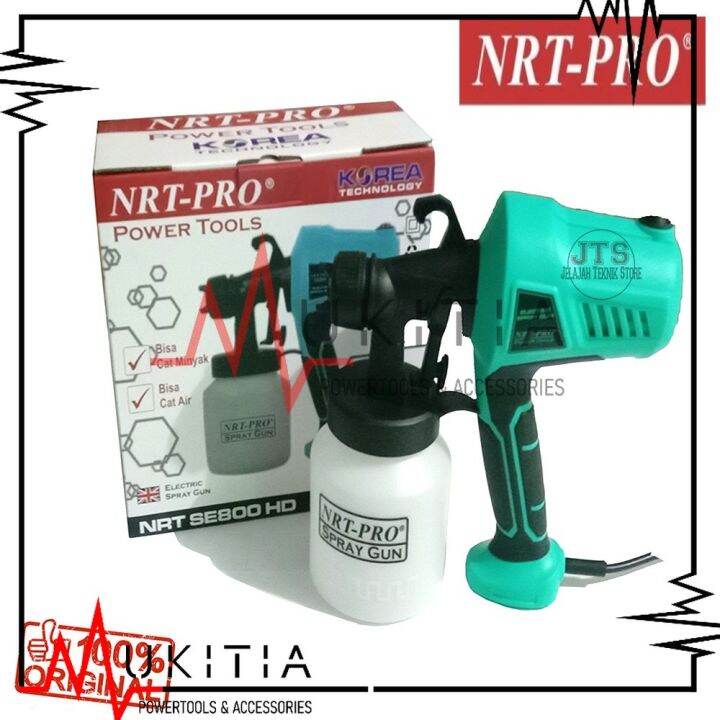 NRT-PRO Spray Gun Listrik SE800 HD Electrik Sepray Gun Mesin Penyemprot ...