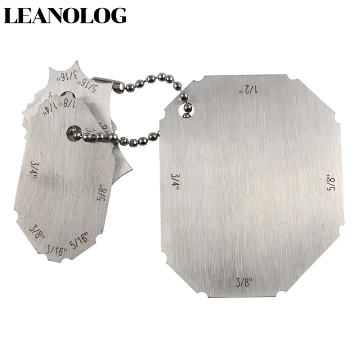 Welding tools Stainless Steel Welding Gauge Key Pocket Gage 3 Pcs Gauge ...