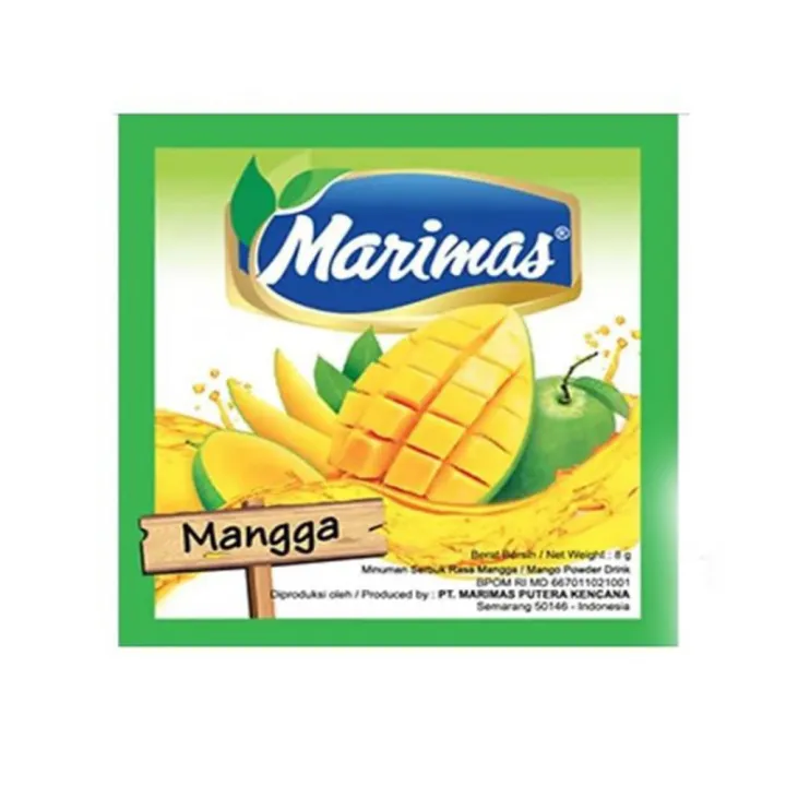 Marimas Mangga 1 Renteng - Minuman Serbuk Marimas Mangga Isi 10 Pcs ...