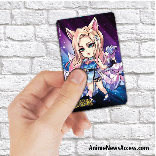 Ahri Kda More Skin League Of Legends Stickers Fanart Chibi Touch N Go Card Sticker Tng Lazada