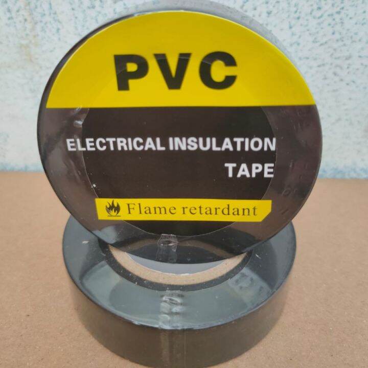 Isolasi Kabel PVC 18mm*20y/Isolasi Listrik PVC/Lakban Hitam Listrik ...