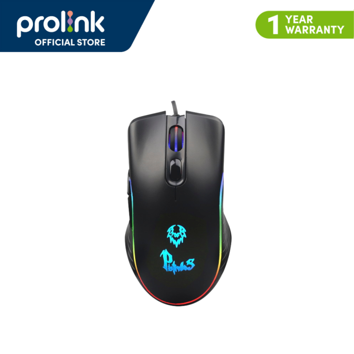 Prolink PISTRELLUS Illuminated Gaming Wired Mouse | Mice | Lazada PH