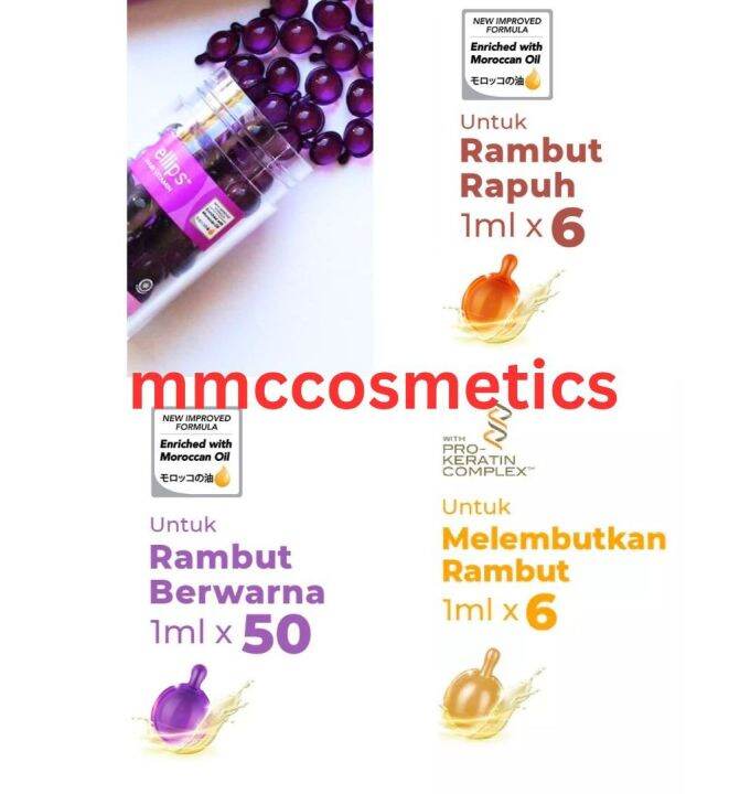 ELLIPS / ELIPS vitamin rambut eceran 1pcs | Lazada Indonesia