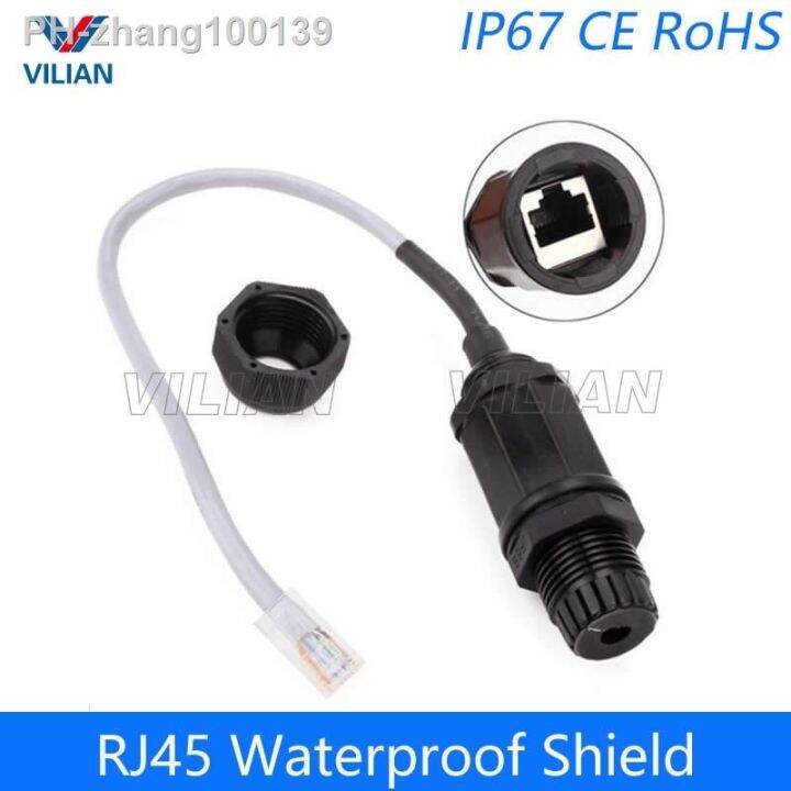 RJ45 M16 waterproof connector M20 Ethernet Interface M22 LAN Network ...