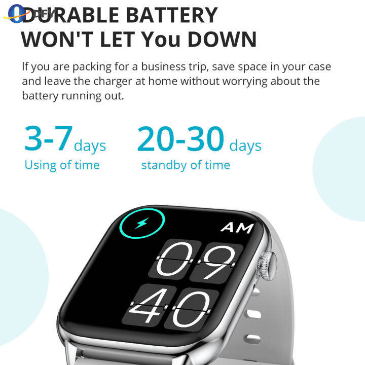 Full Touch Screen Smart Watch Compact Body HD Large Display Watch for ...