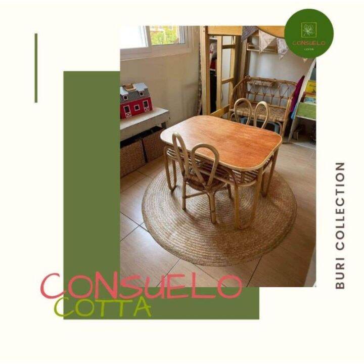 Buri Carpet/Buri Mat/ Round Banig 50 diameter 4ft (recommended size ...