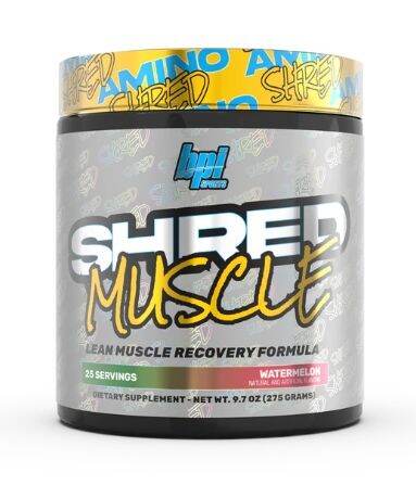 BPI Sports Shred Muscle (25 serving) (WATERMELON) Lean Muscle Recovery ...
