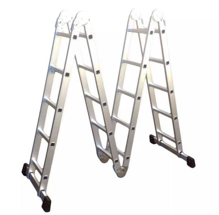 CHICAGO HEAVY DUTY 4X5 FOLDABLE MULTI PURPOSE ALUMINUM LADDER (4 ...