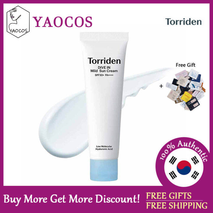 [Torriden] Dive In Mild Sun Cream SPF50+ PA++++ 60ml | Lazada Indonesia