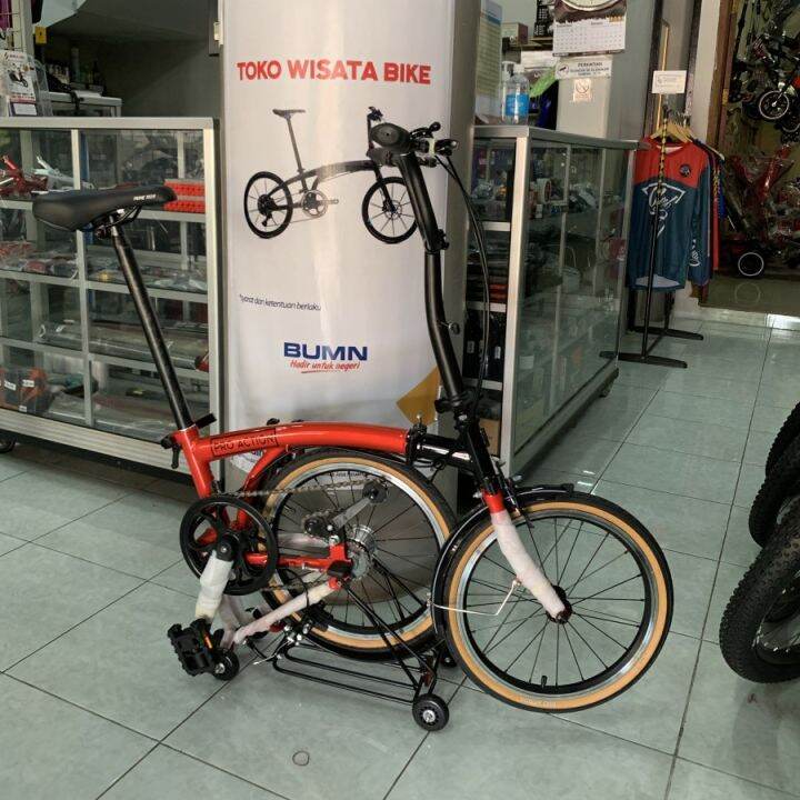 SEPEDA LIPAT 16 TRIFOLD PRO ACTION PARROT V.2 | Lazada Indonesia