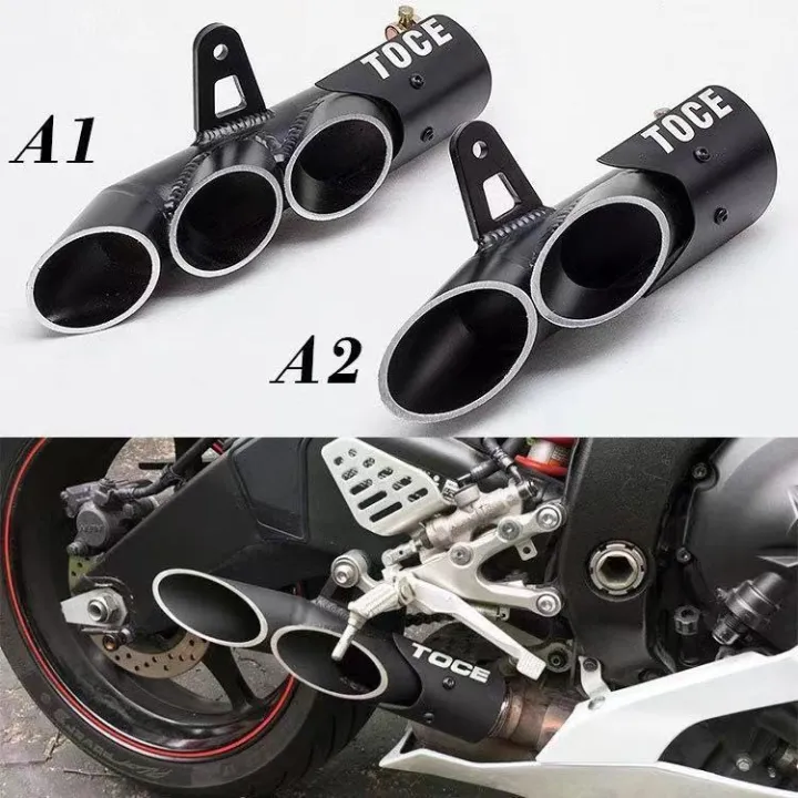 Motorcycle.ph Universal Motorcycle Exhaust Muffler Pipe Canister Pipe ...