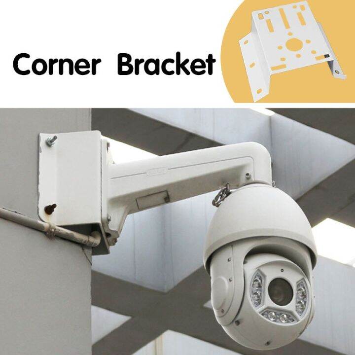 In/Out Door PTZ Corner Pole Mount Bracket For Camera CCTV PTZ Bracket ...