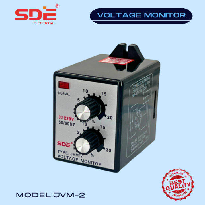 SDE VOLTAGE MONITOR (JVM-2) *WITHOUT SOCKET* | Lazada PH