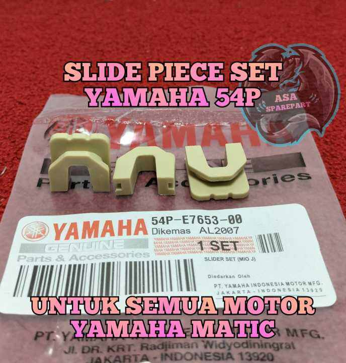 KARET SLIDER KUALITAS ASLI ORIGINAL YAMAHA 54P UNTUK SEMUA MOTOR MATIC ...