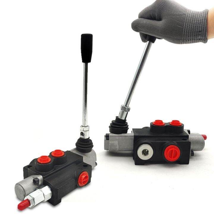 1 Spool Hydraulic Control Valve Double Acting Cylinder Flow 11GPM 4300 ...
