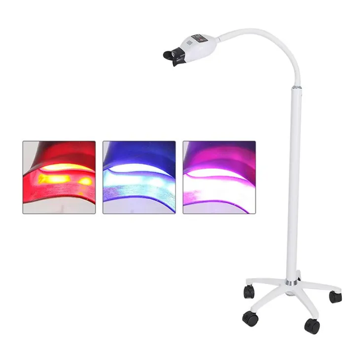Vinmax Dental Teeth LED Lamp Light Bleaching Mobile Machine 8 LED 3 ...