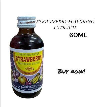 NECO STRAWBERRY FLAVOR EXTRACT 60ml | Lazada PH