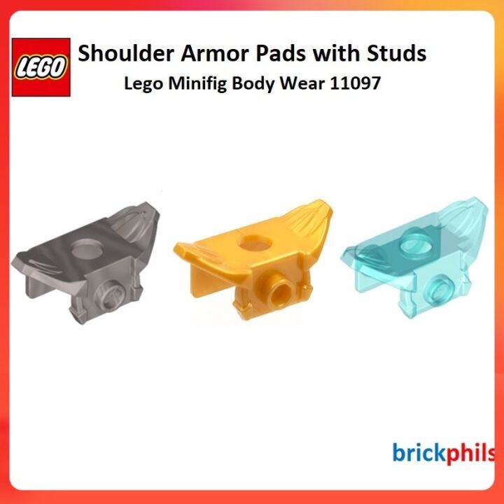 Lego Minifig Body Wear 11097 - Shoulder Armor Pads with Studs | Lazada PH