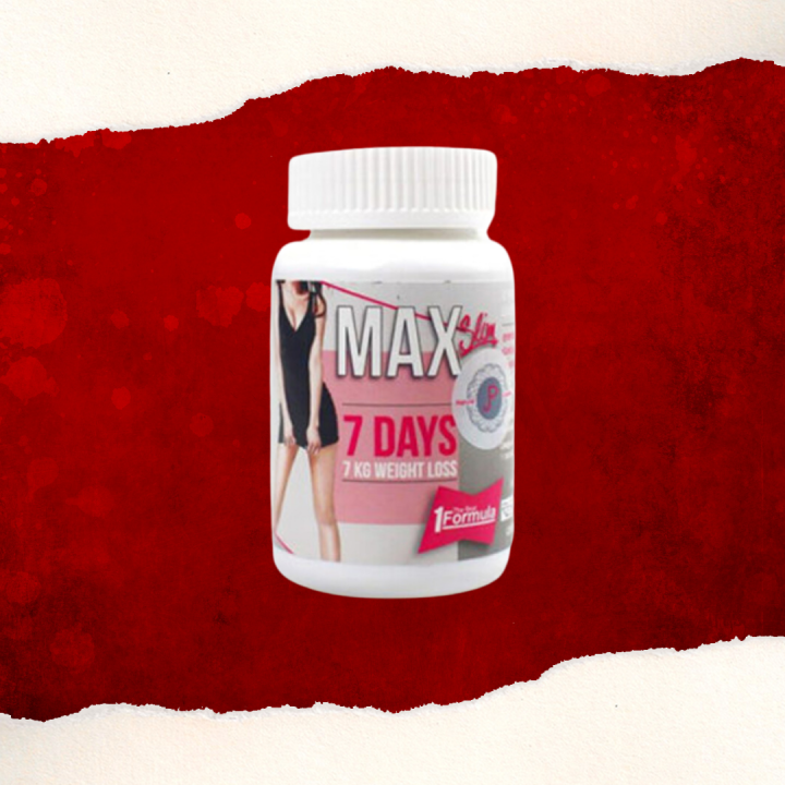 Max Slim 7 Days Diet Slimming Capsule from Thailand With QR Code 30 ...