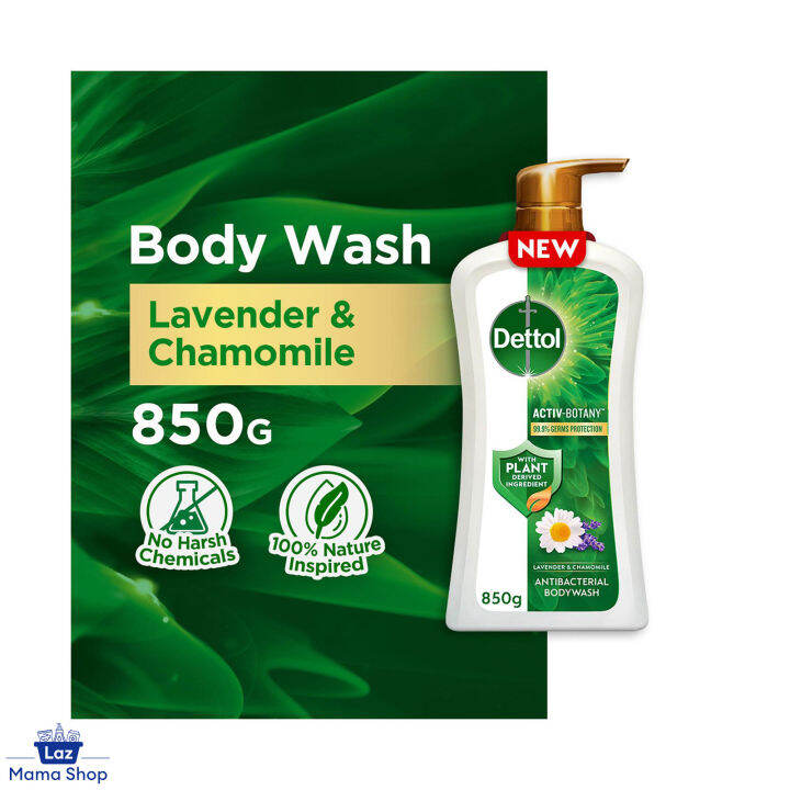 Dettol Activ Botany Anti Bacterial Body Wash Lavender And Chamomile