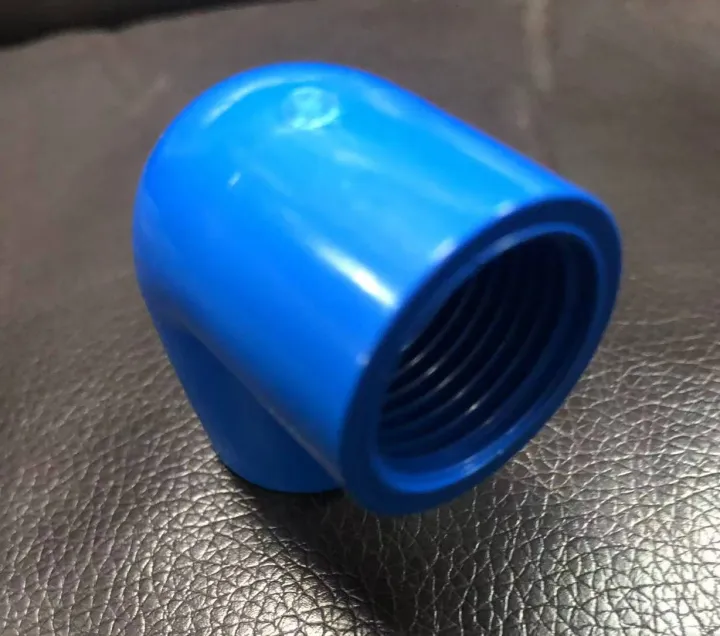 PVC BLUE FITTINGS ELBOW W/THREADED | Lazada PH