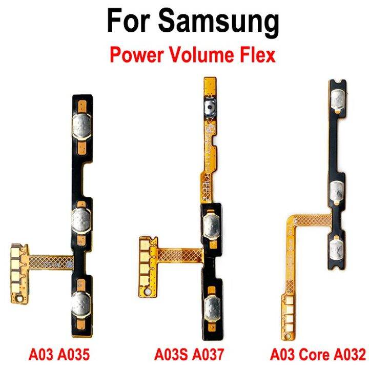 Power Volume Button For Samsung Galaxy A03 A035/A03S A037/A03 Core A032 Volume Button Power ...