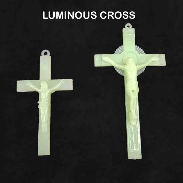 Crucifix Hanging Cross Luminous Cross Religious Item | Lazada PH