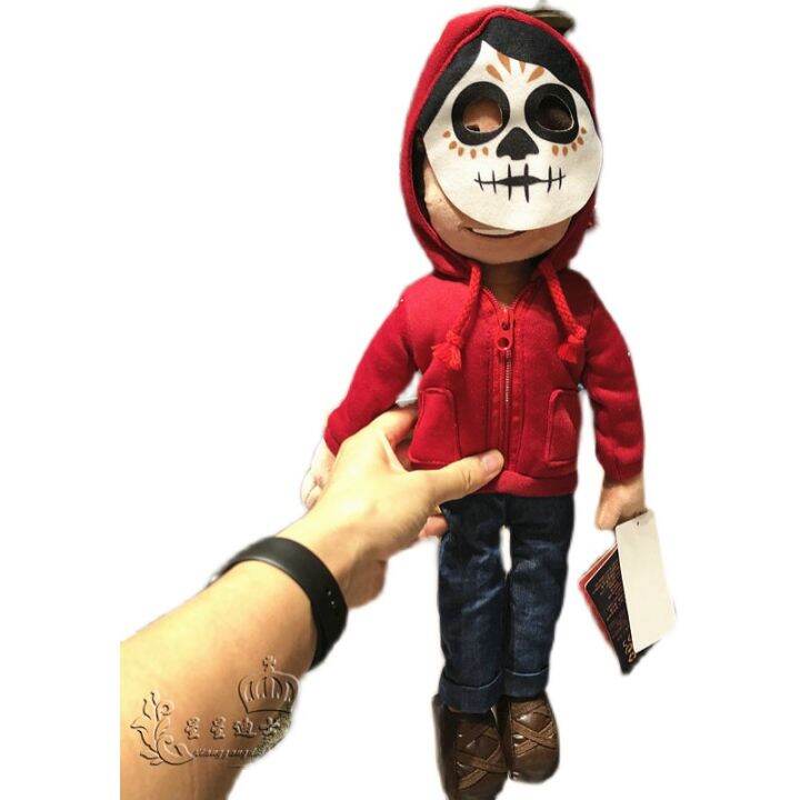 Pixar Miguel with Guitar Plush Halloween mask Coco plush toy stuffed ...
