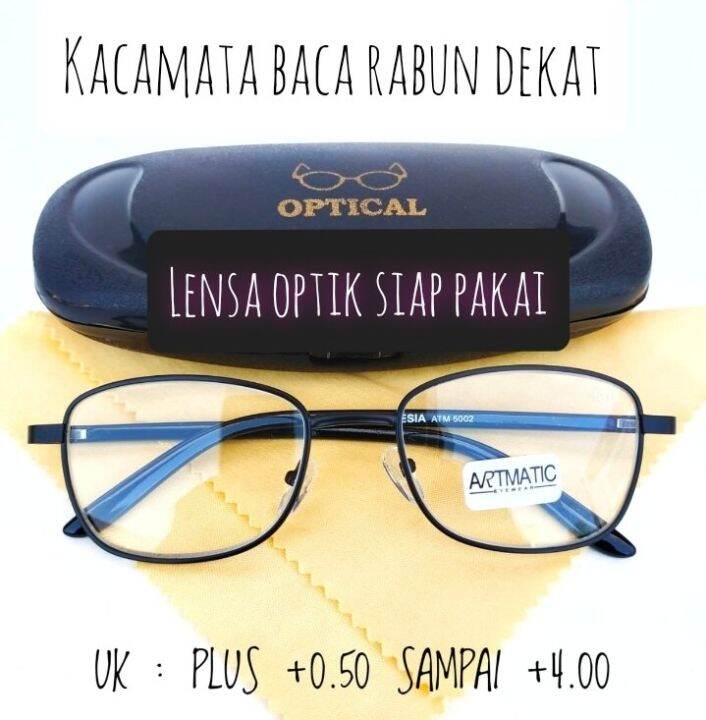 [ COD ] Kacamata Baca ATM 5002 Frame Besi Baca Pria Wanita Kacamata ...