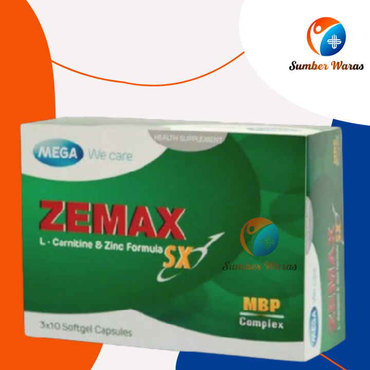MEGA WE CARE ZEMAN SX BOX 30 KAPSUL | Lazada Indonesia