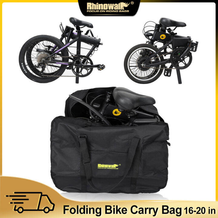 Rhinowalk 16" 20" Folding Bike Carry Bag Portable Foldable Bicycle ...