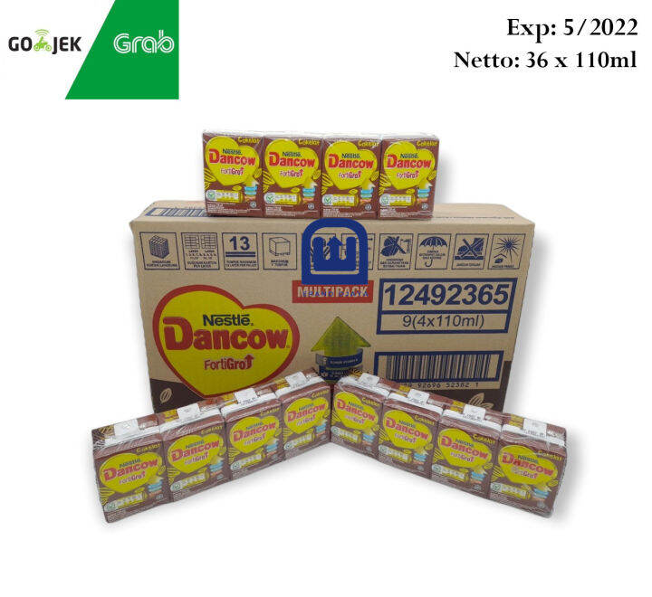 NESTLE DANCOW FORTIGRO 110ml MULTIPACK 9 (4x110ml) | Lazada Indonesia
