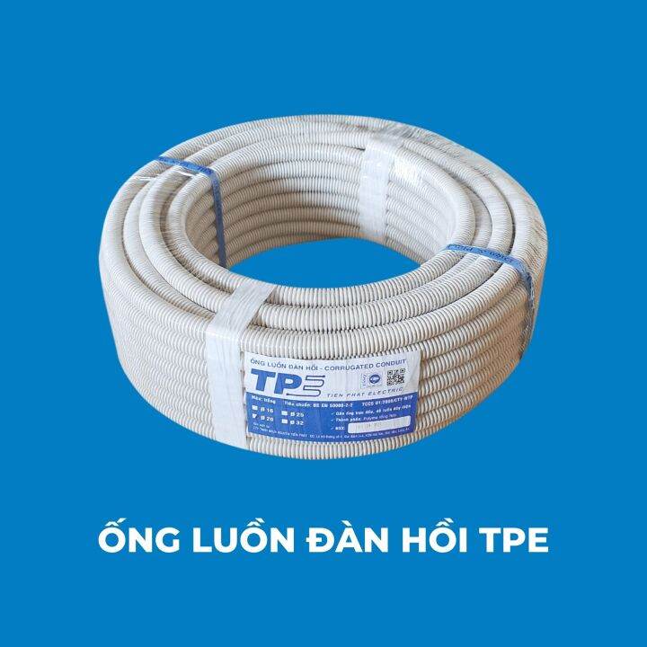 Ống ruột gà, ống luồn dây điện TPE phi 16 phi 20 phi 25 | Lazada.vn