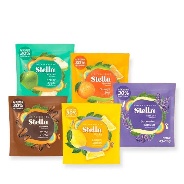 Stella Air Freshener All In One 42+13Gr | Lazada Indonesia