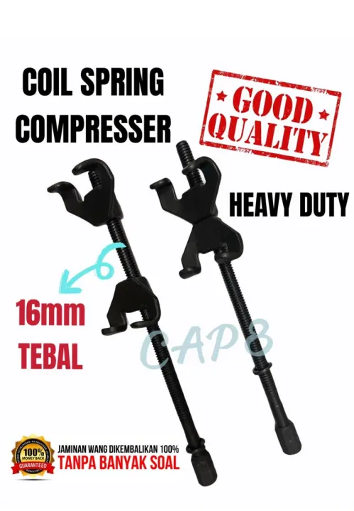 HEAVY DUTY COIL SPRING COMPRESSOR 12” 1 SET/2 PCS | Lazada