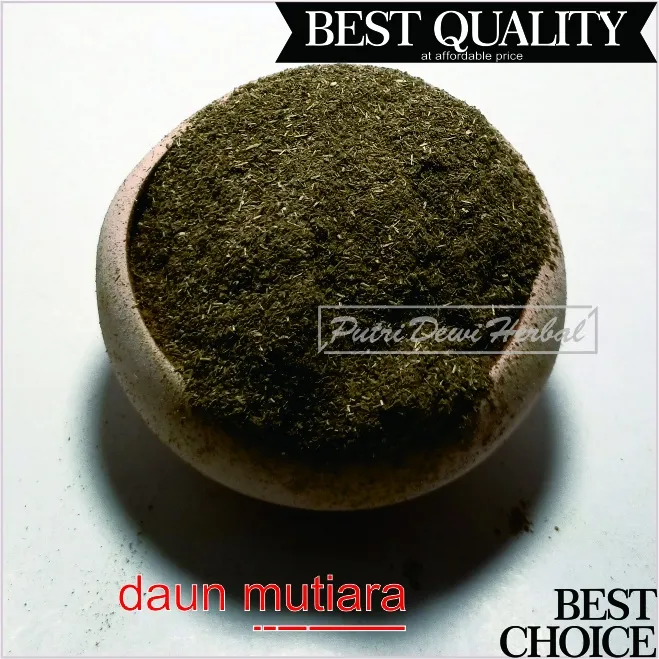 Daun Mutiara Bubuk 500 Gram - Rumput Mutiara Serbuk - Rumput Lidah Ular ...