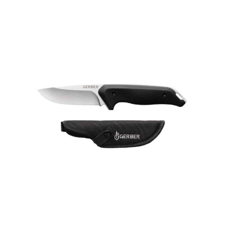 มีด GERBER MOMENT FIXED LARGE DROP POINT - BLACK | Lazada.co.th
