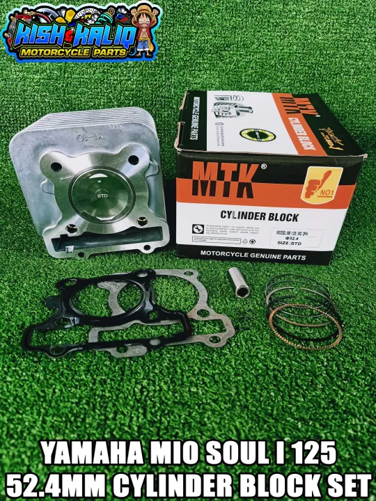 YAMAHA MIO SOUL I 125 52.4MM STANDARD CYLINDER BLOCK SET | Lazada PH