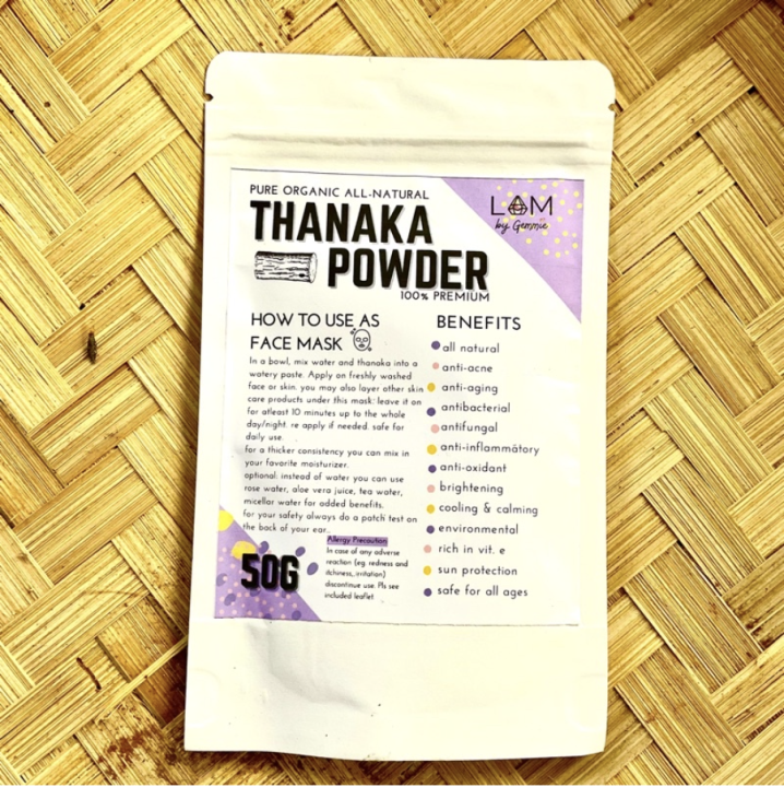 Pure organic All Natural Thanaka powder for face mask sensitive ...