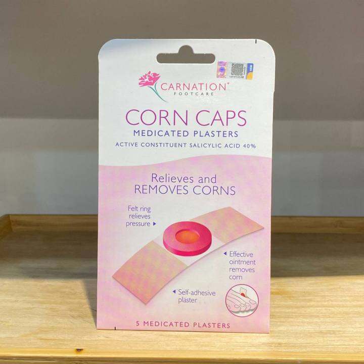 Carnation Footcare Corn Caps Medicated Plasters (5s) | Lazada