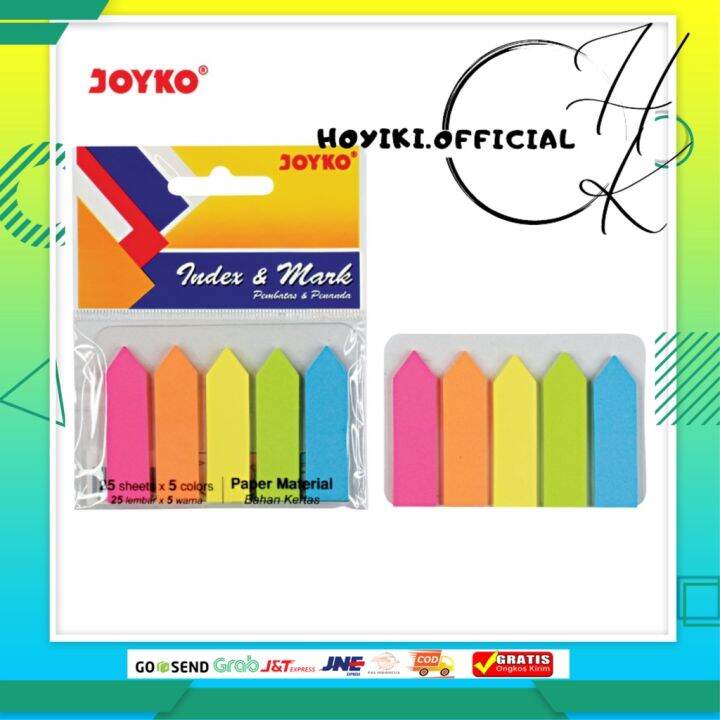 JOYKO Index Mark Penanda Pembatas Joyko IM-46 Kertas Pelekat Penanda ...