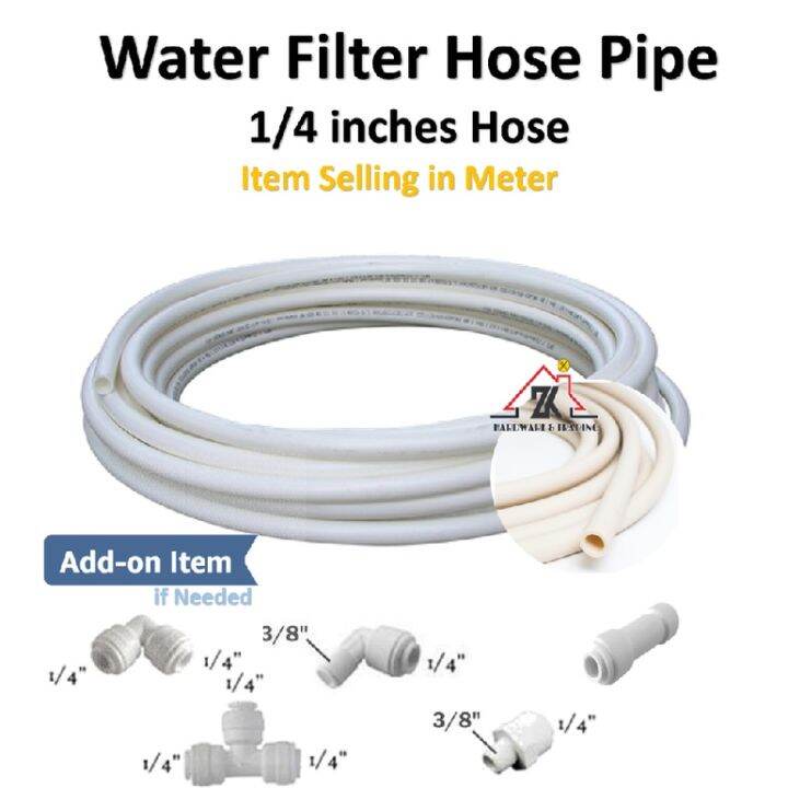 [METER] WATER FILTER HOSE PIPE / FILTER PIPE FITTING/ AMWAY PURIFIED ...