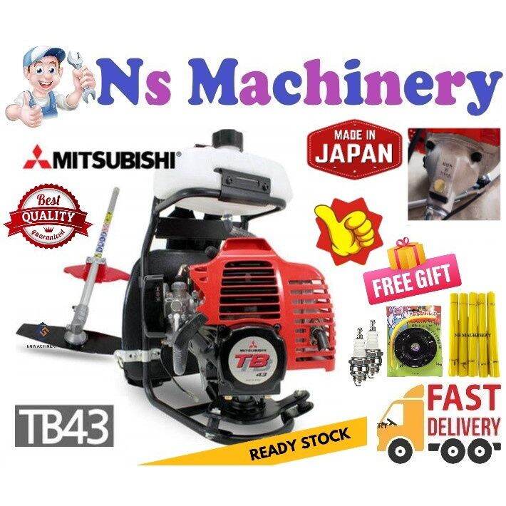 Mitsubishi Brush Cutter TB43【MADE IN JAPAN】100% Original TK Carburetor/Mitsubishi Mesin Rumput ...