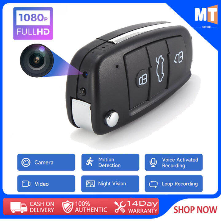 MT 1080P Full HD Car Key Mini Camera Night Vision Sports ip camera ...